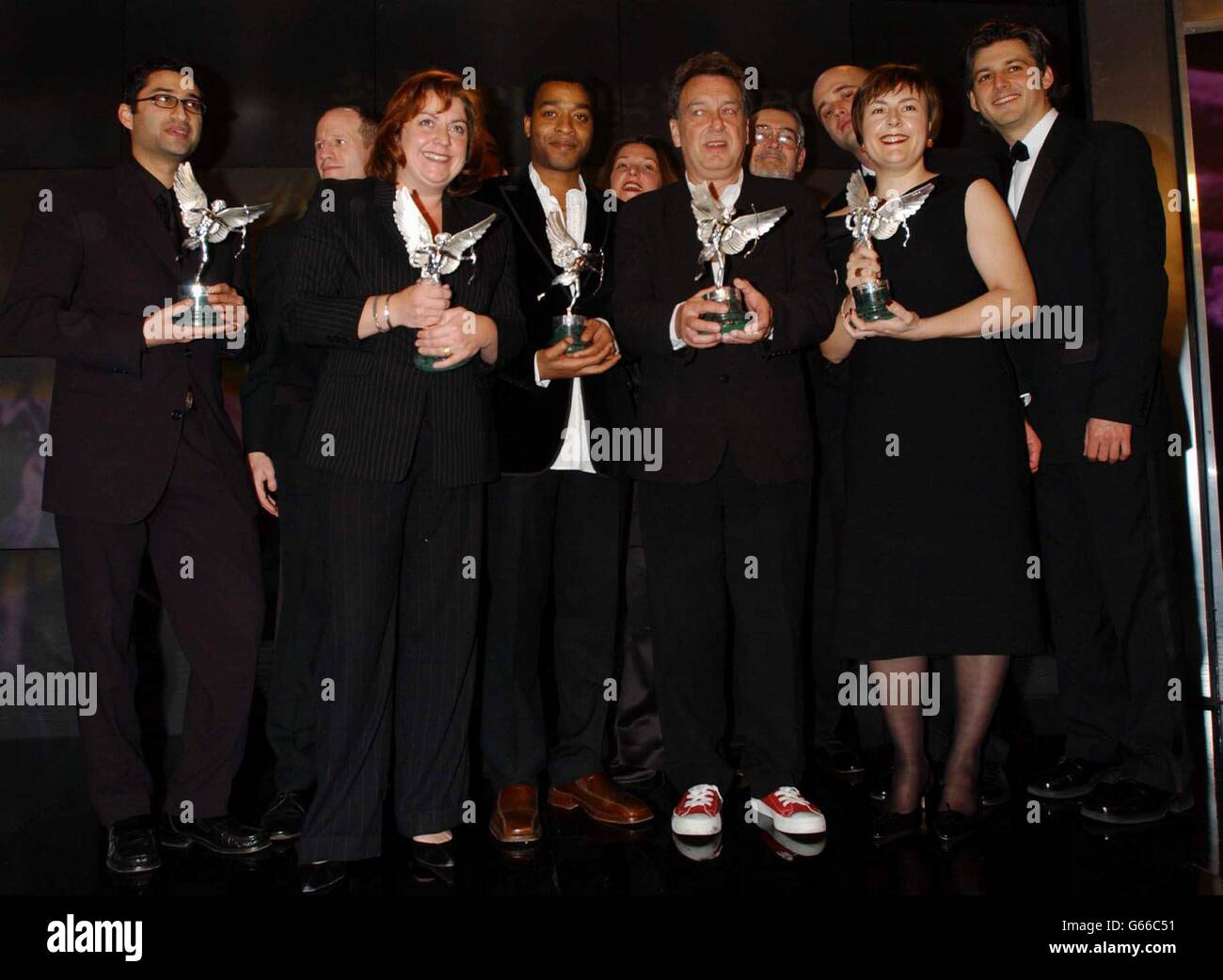 Evening Standard Film Award Winners Stock Photo - Alamy