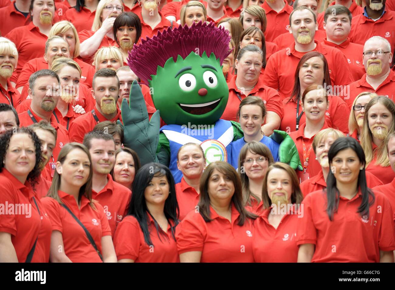 EDITORIAL USE ONLY To celebrate Virgin Media becoming the official ...