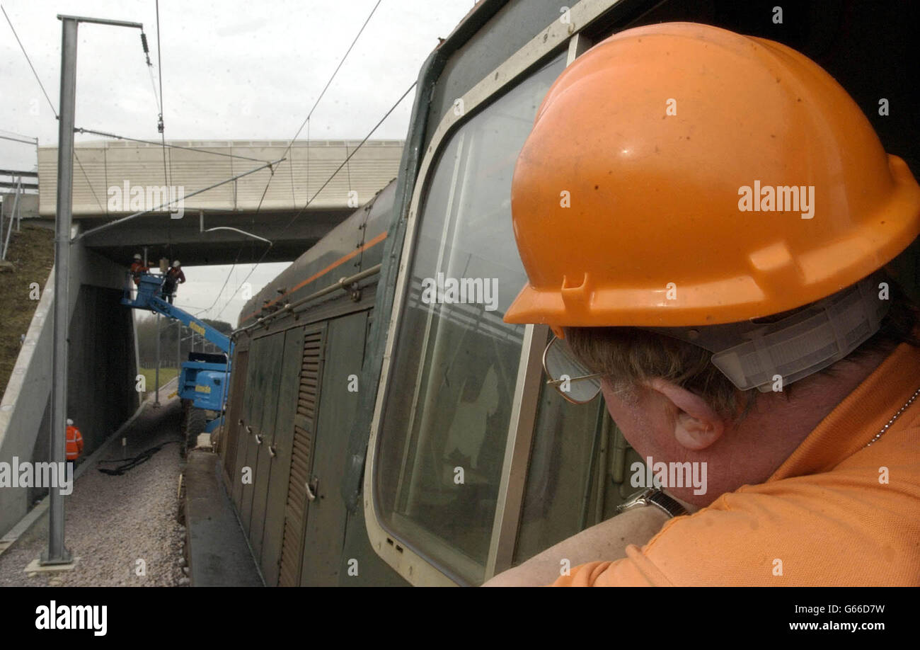 CHANNEL TUNNEL RAIL LINK Stock Photo - Alamy