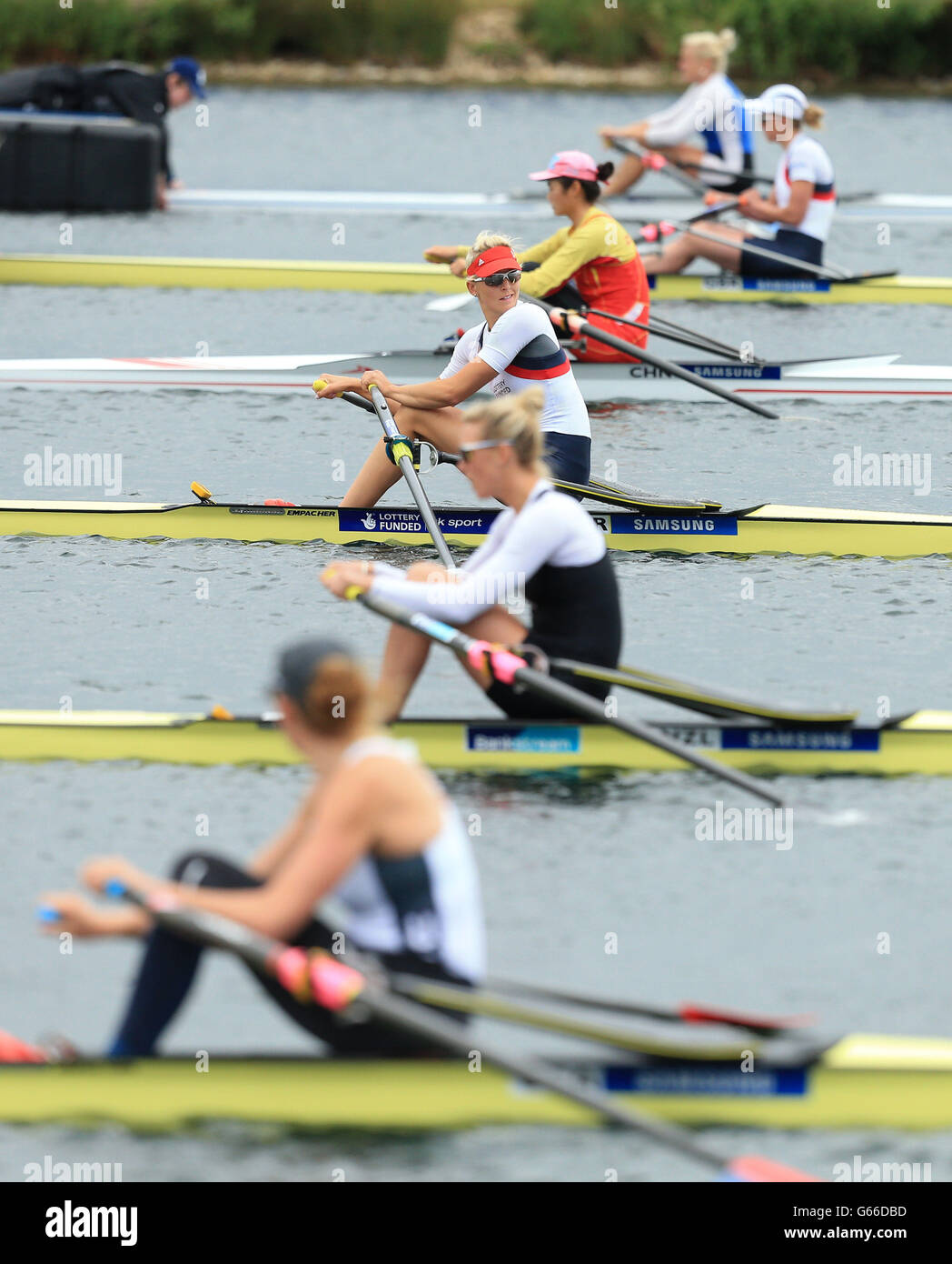 Rowing - Rowing World Cup - Day Two - Eton Dorney Stock Photo - Alamy
