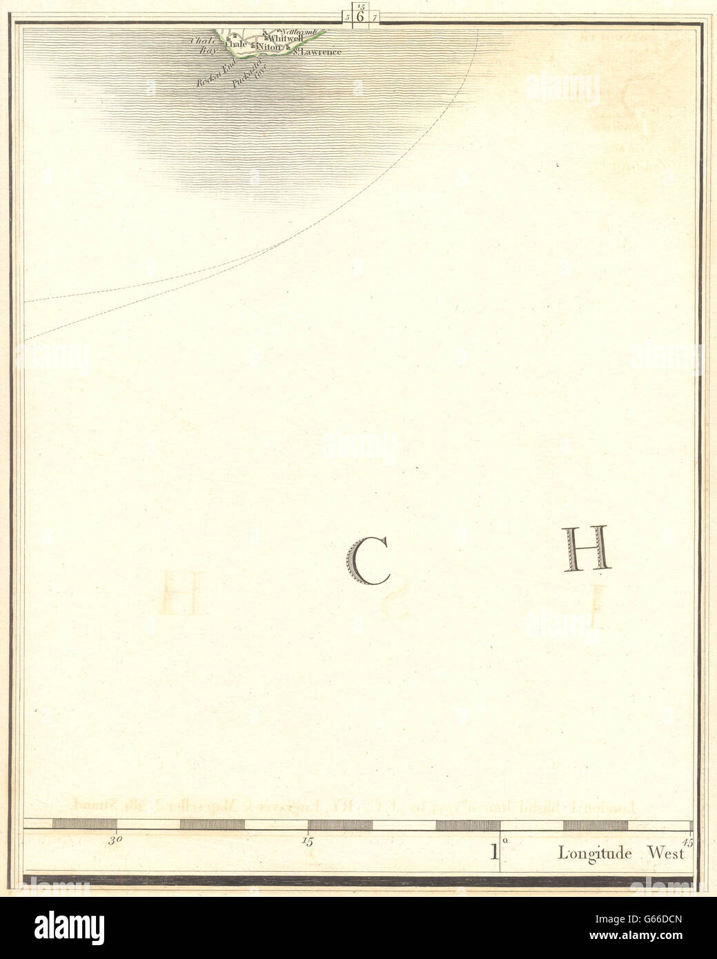 ISLE OF WIGHT: St Catherine's Point Niton Chale Puckaster Cove. CARY ...