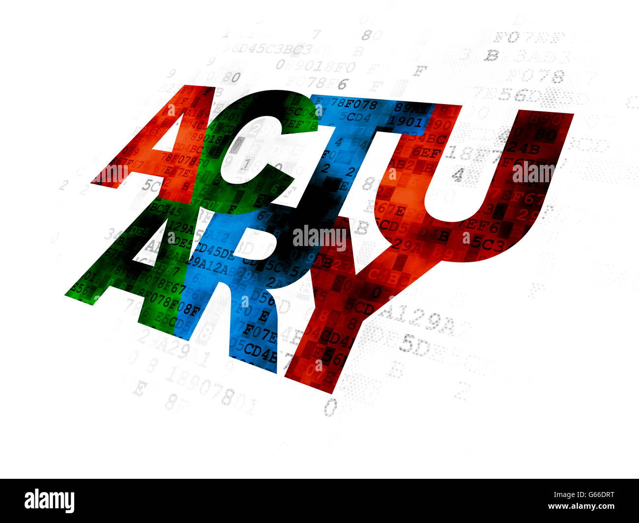 Insurance concept: Actuary on Digital background Stock Photo - Alamy