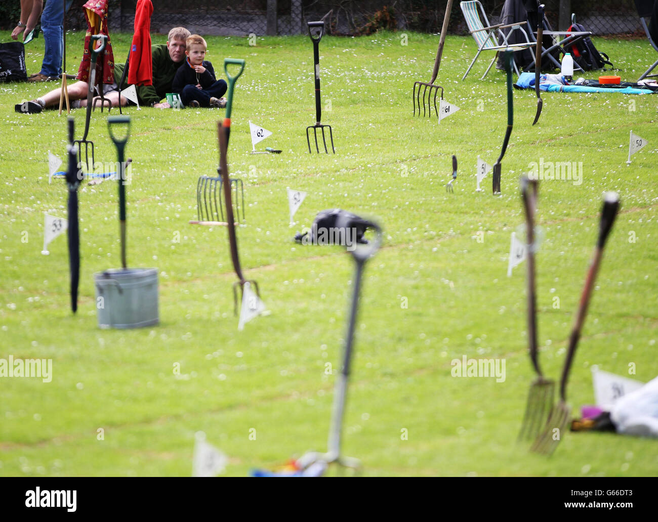 World Worm Charming Championships Stock Photo - Alamy