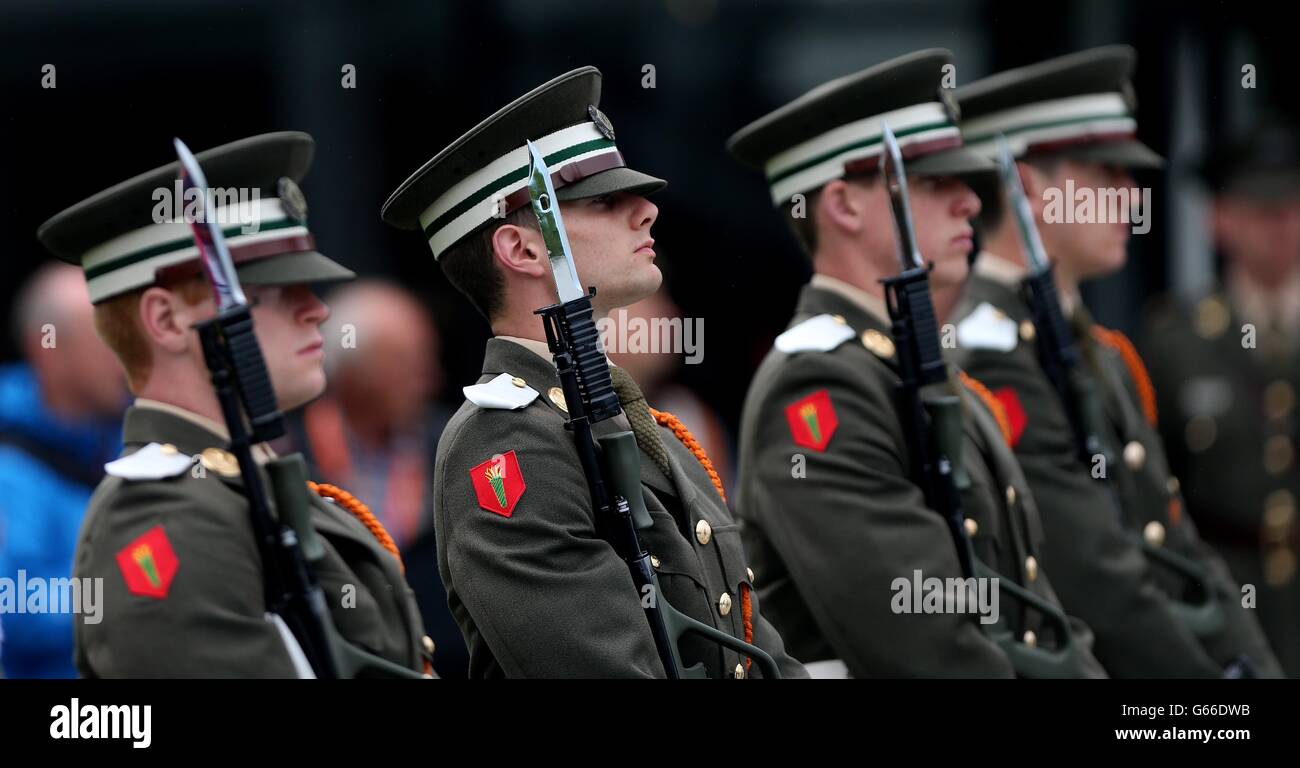 Kennedy's visit Ireland Stock Photo - Alamy