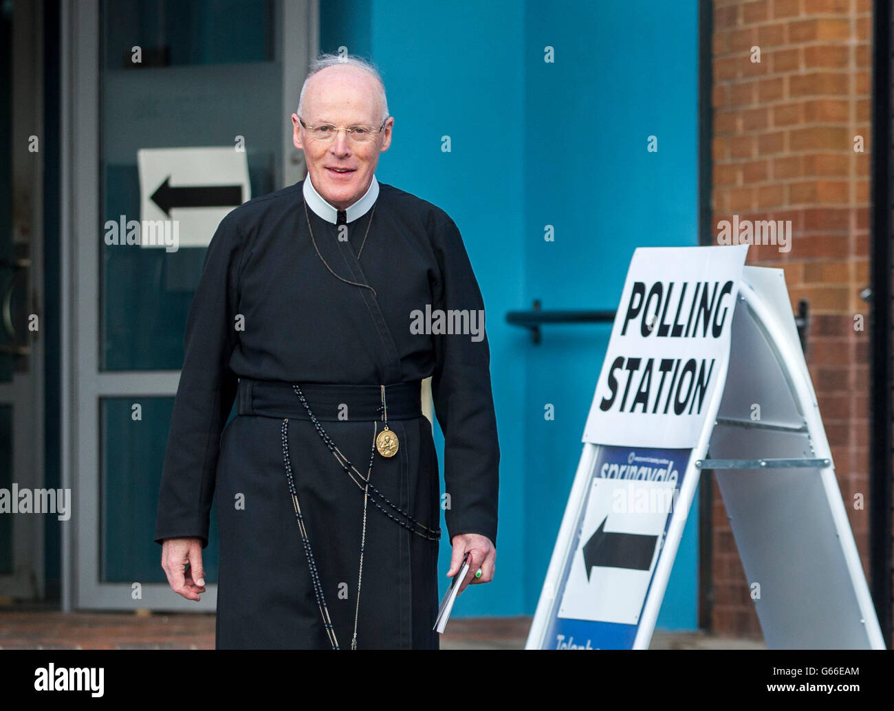 Father Peter Burn of Clonard Monastery leaving Springvale Employment ...