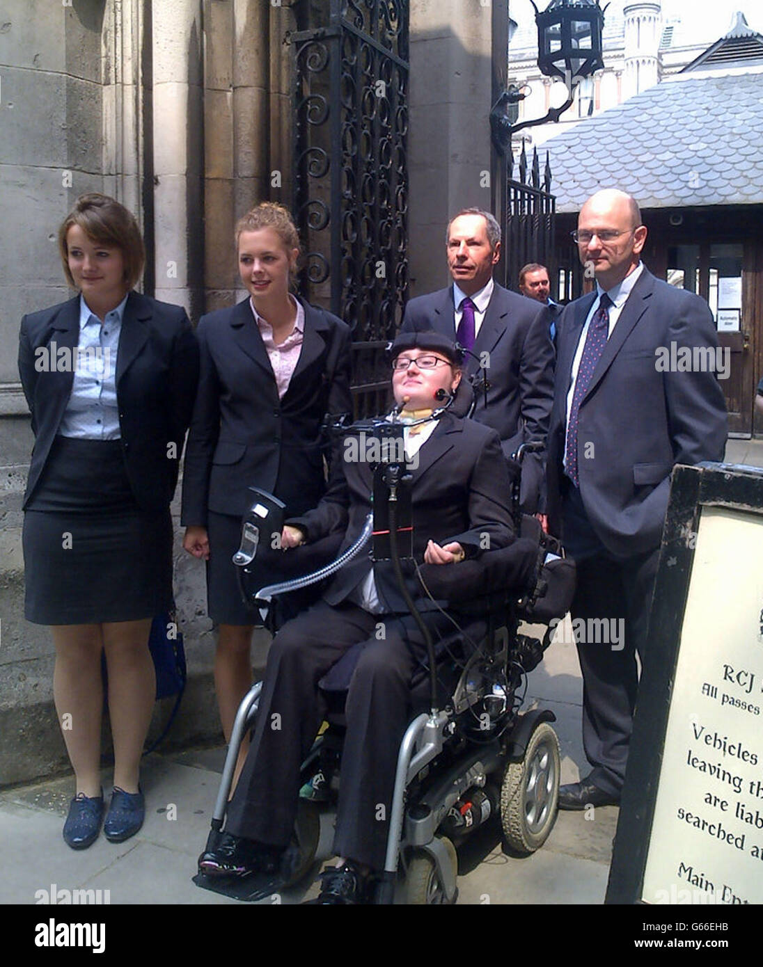 Issy Sale with (left to right) schoolfriends Thea Steward and Bethany ...