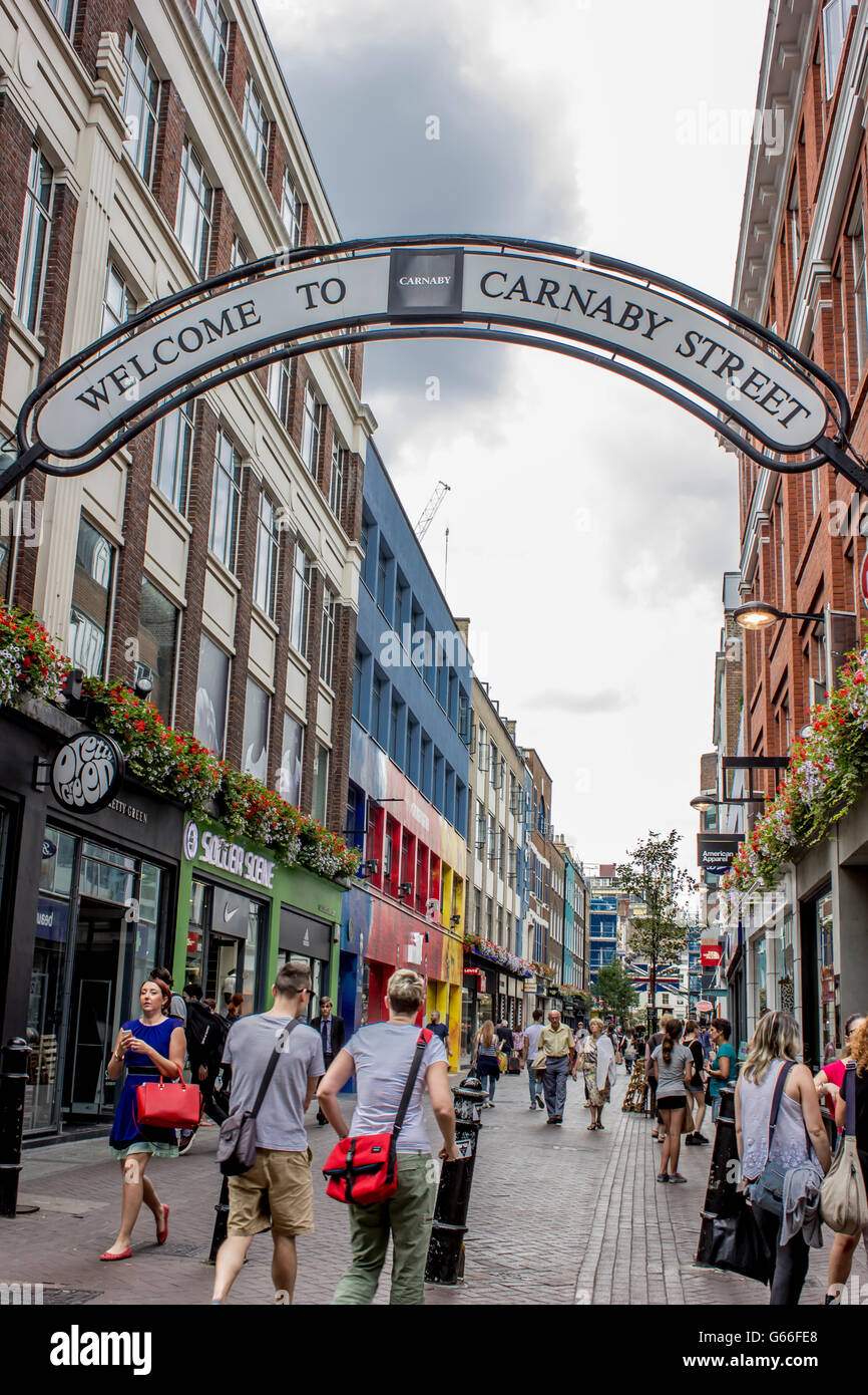 Carnaby street, London Stock Photo - Alamy