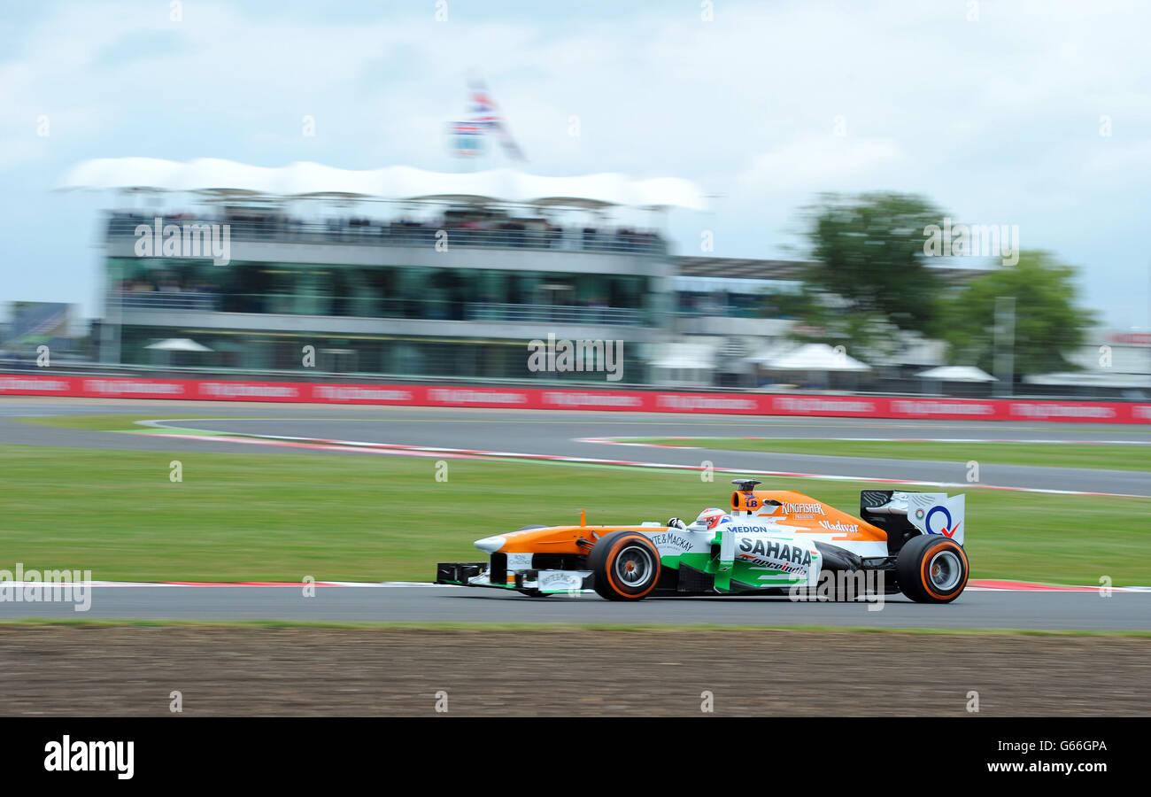 Formula one motor racing british grand prix practice day silverstone hi ...