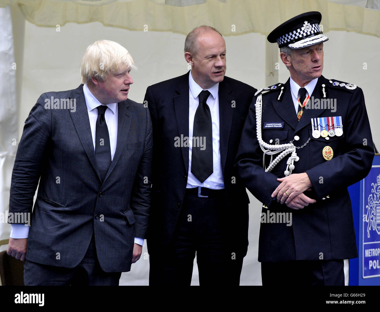 Metropolitan Police Memorial Service - Hendon Stock Photo - Alamy