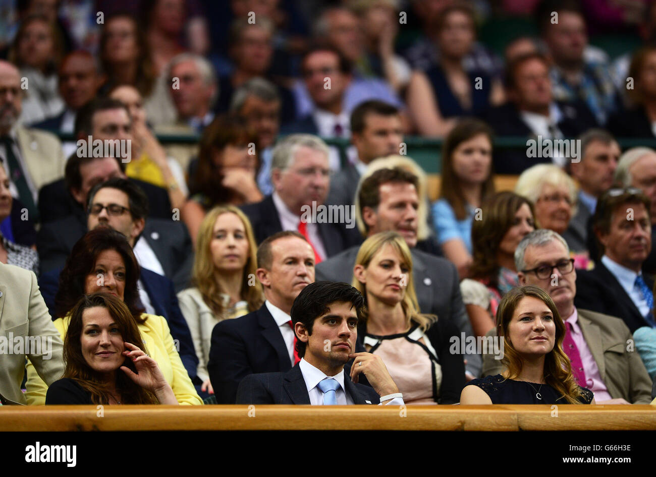 Alastair Cook And His Wife High Resolution Stock Photography and Images ...