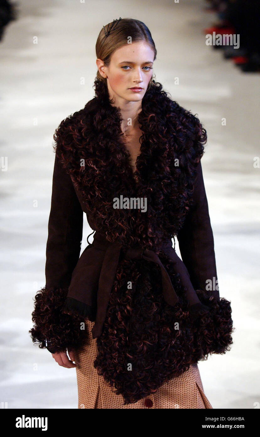 Pringle London Fashion Week Stock Photo - Alamy