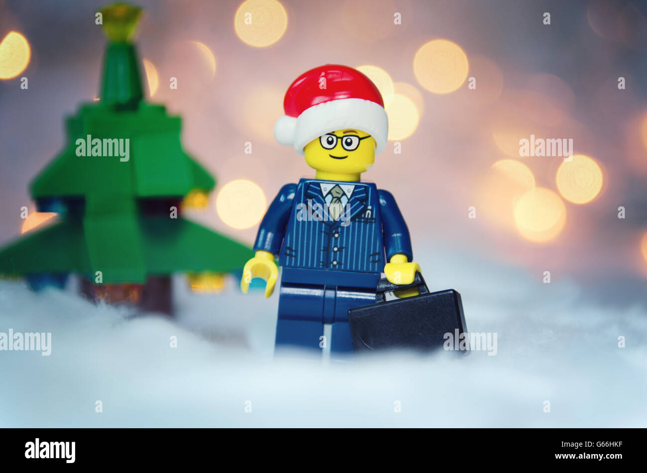 Lego art work, christmas Stock Photo - Alamy