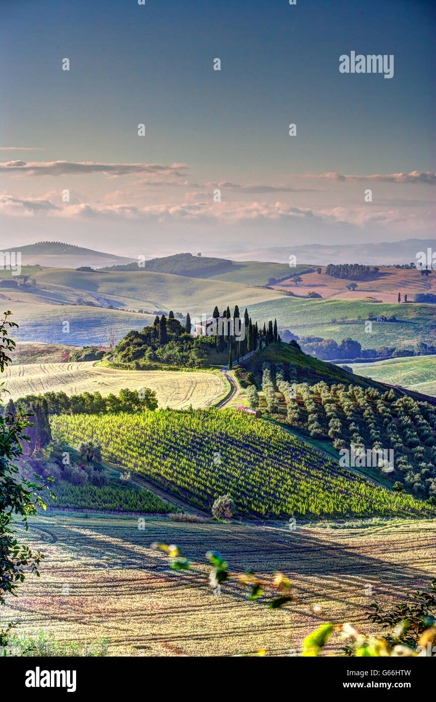 Villa belvedere tuscany hi-res stock photography and images - Alamy
