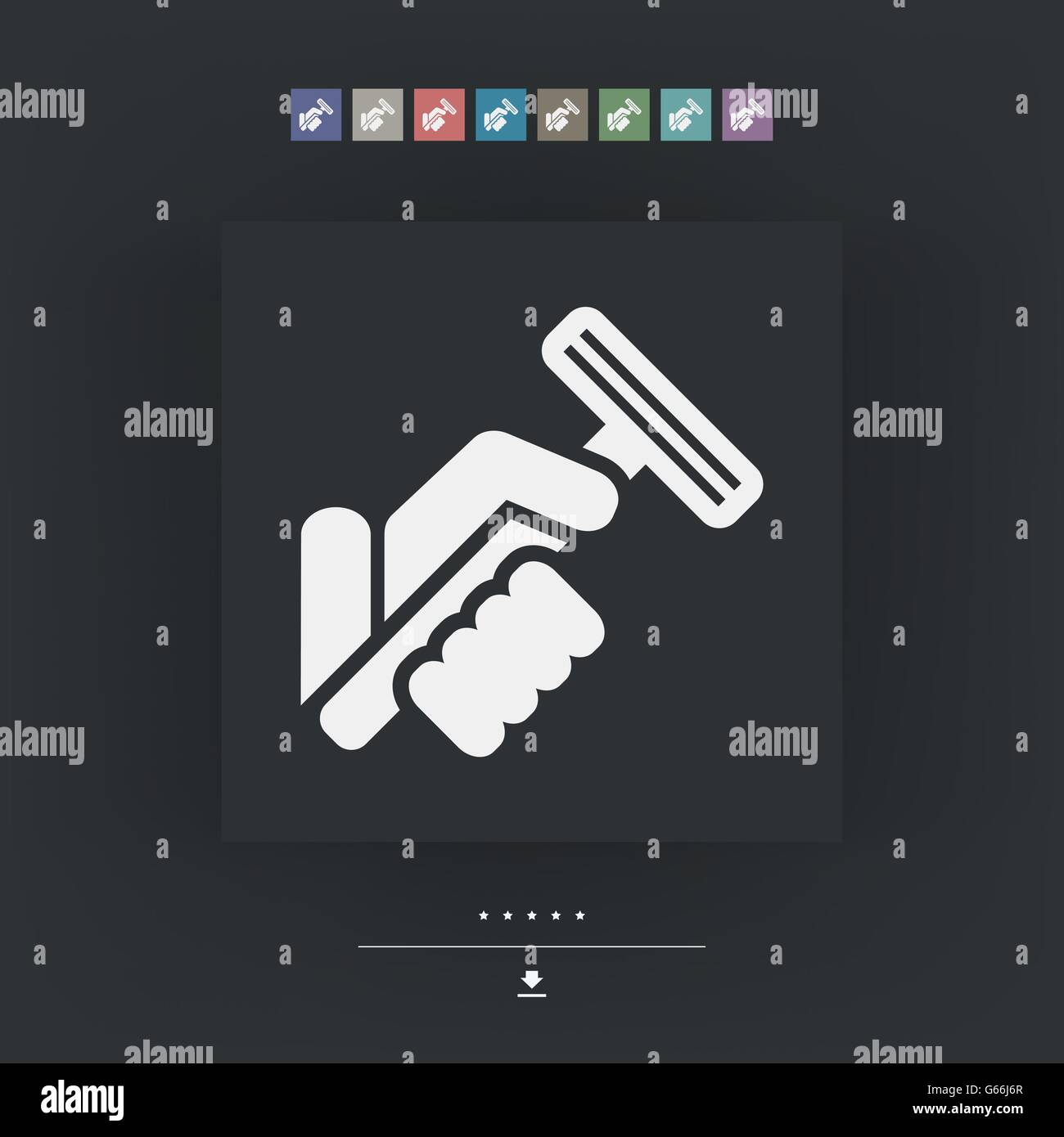 Razor icon Stock Vector Images - Alamy