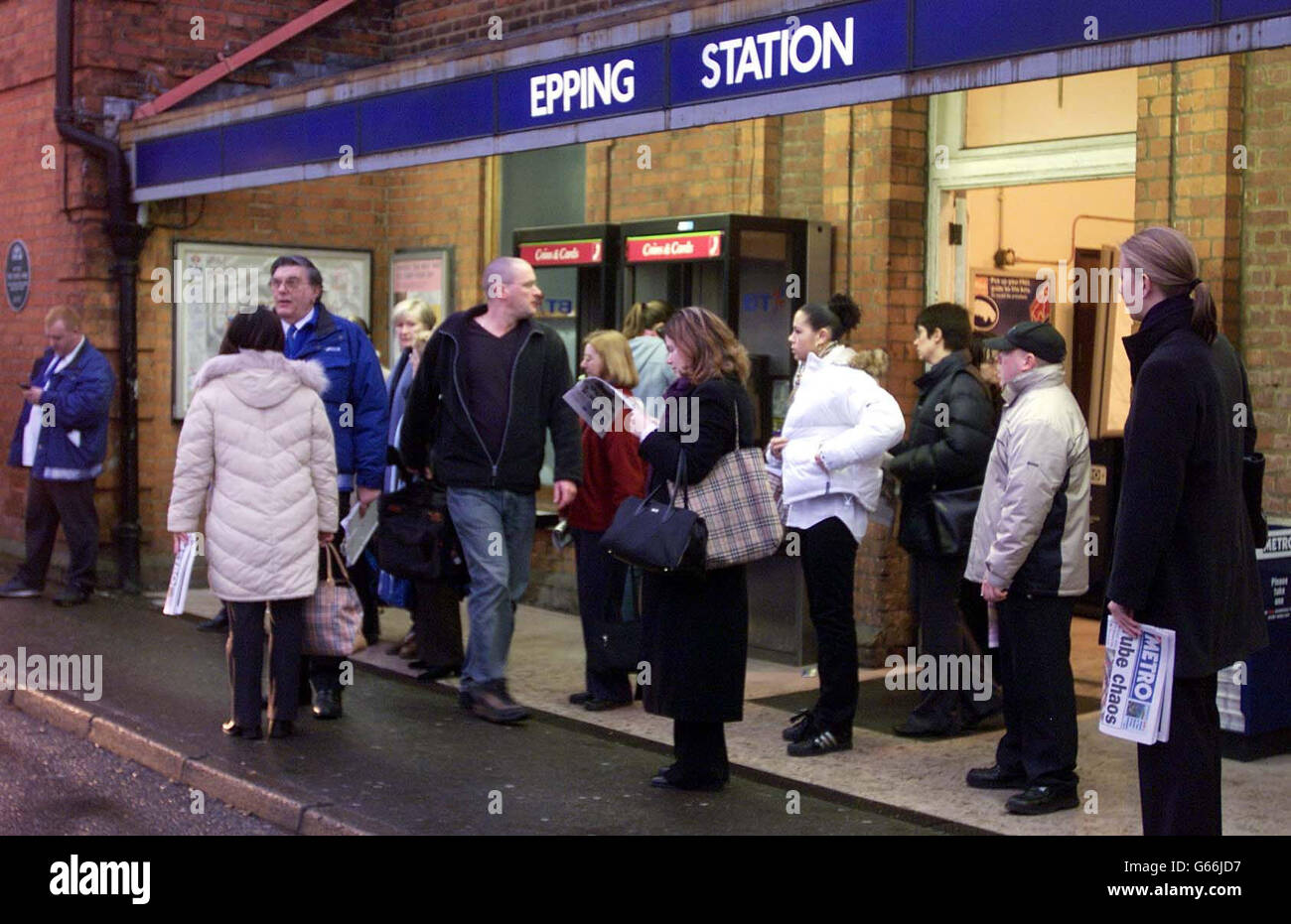 Epping underground station hi-res stock photography and images - Alamy