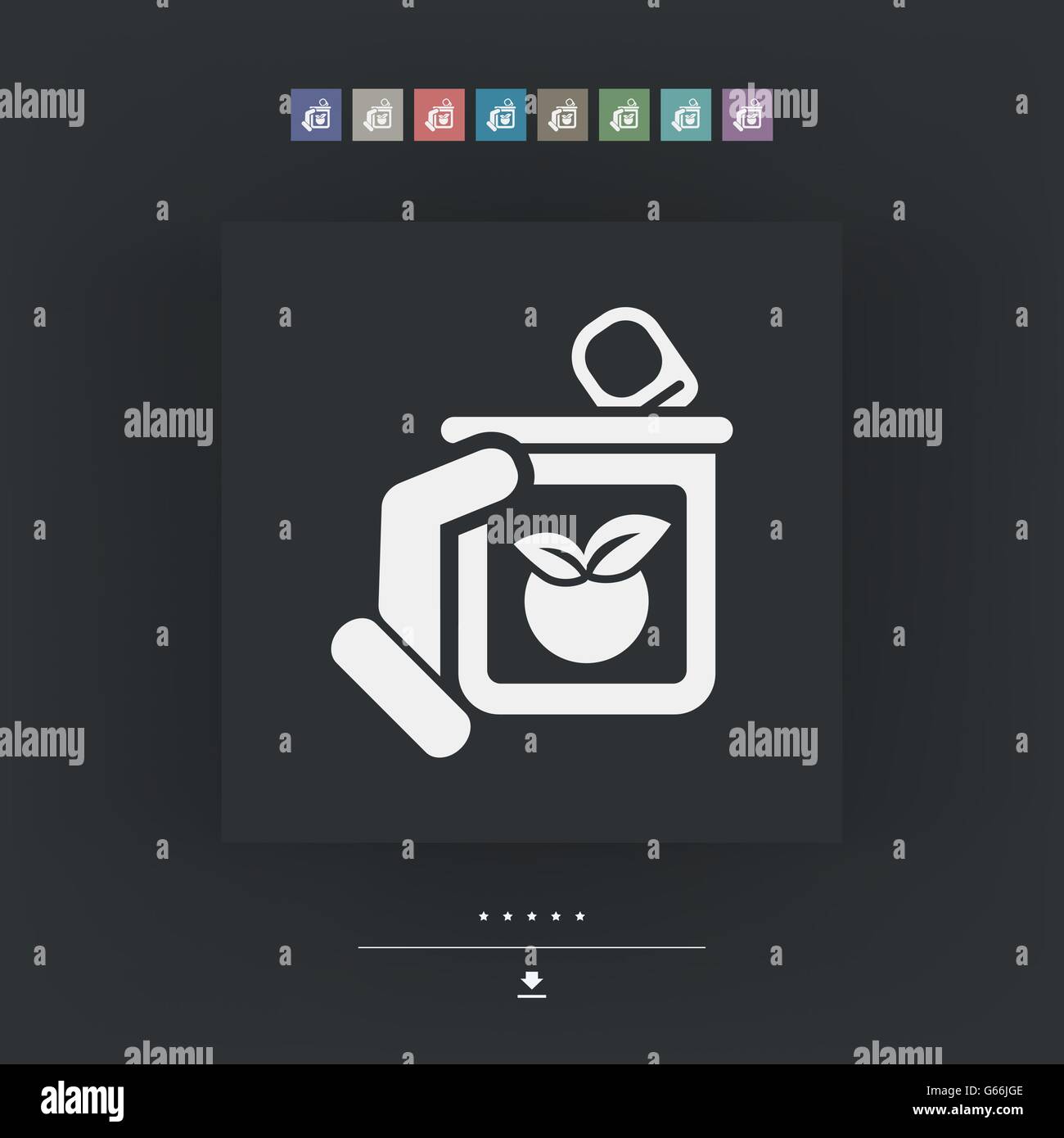 Tomatoes food packaging Stock Vector Images - Alamy