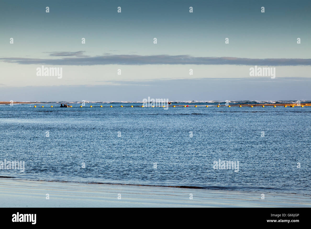 The mouth of the Murray River, where the Murray meets the Southern ...