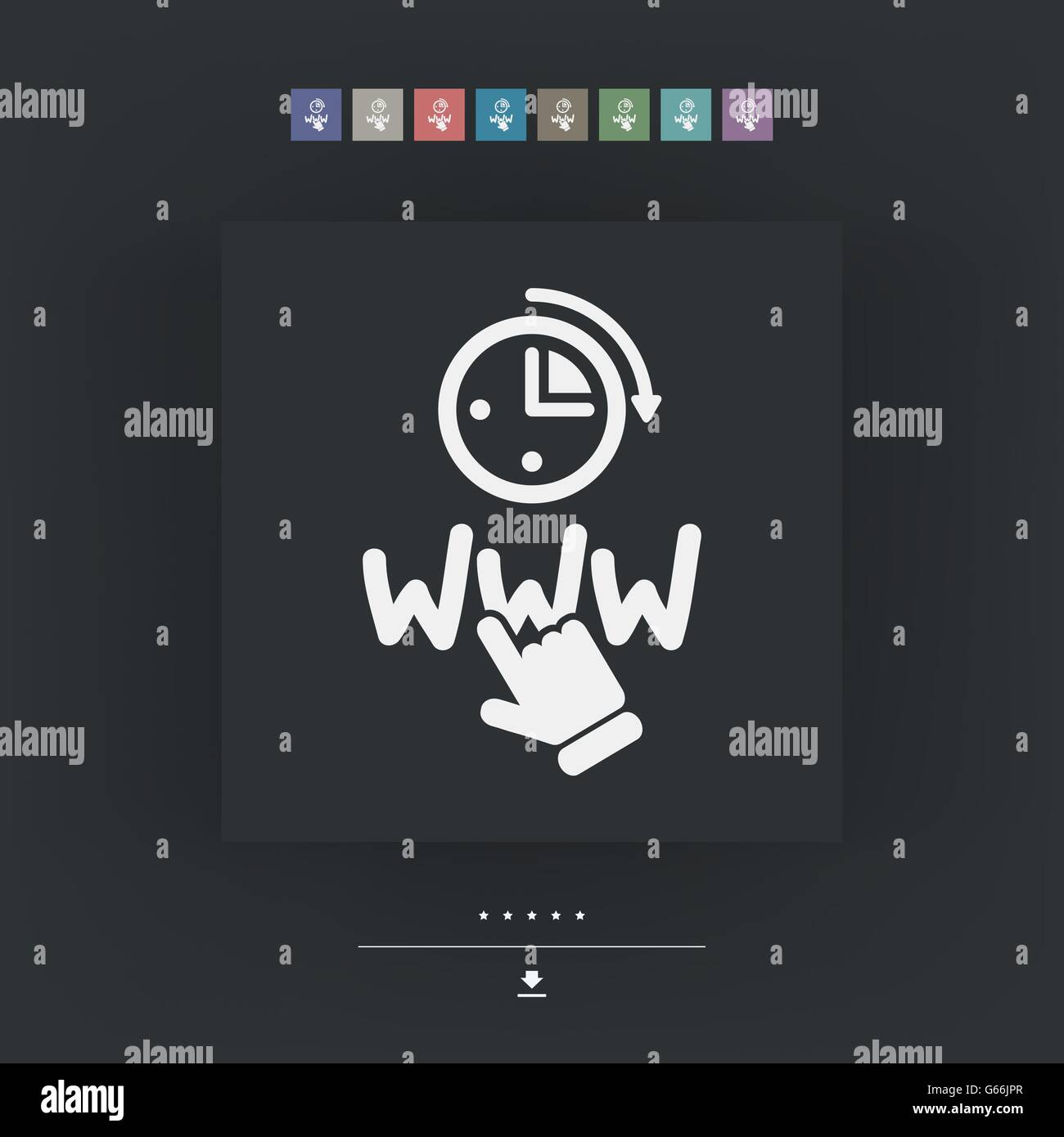 Web connection icon Stock Vector Image & Art - Alamy