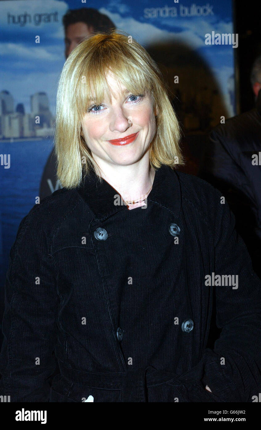 Actress Jane Horrocks arrives for the UK premiere of Two Weeks Notice ...