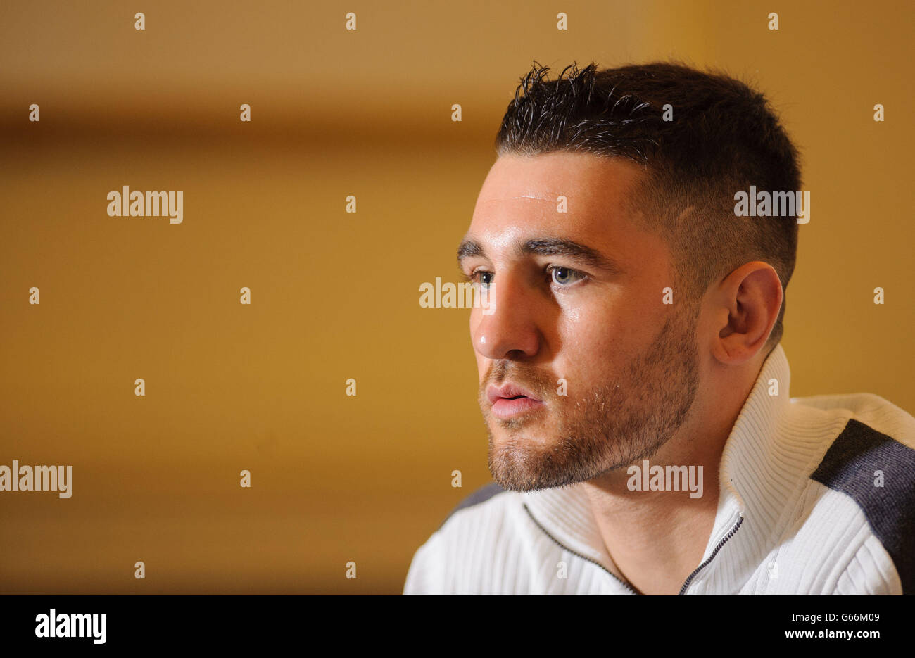 Boxing - Nathan Cleverly Press Conference - Landmark Hotel Stock Photo ...