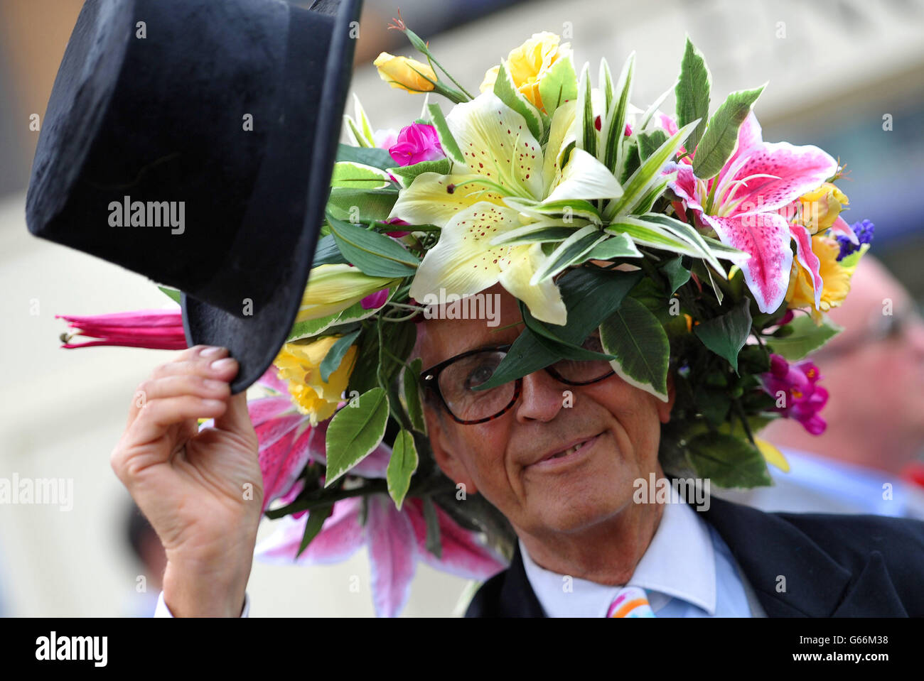 David Shilling from Monaco arrives for day one of the Royal Ascot ...