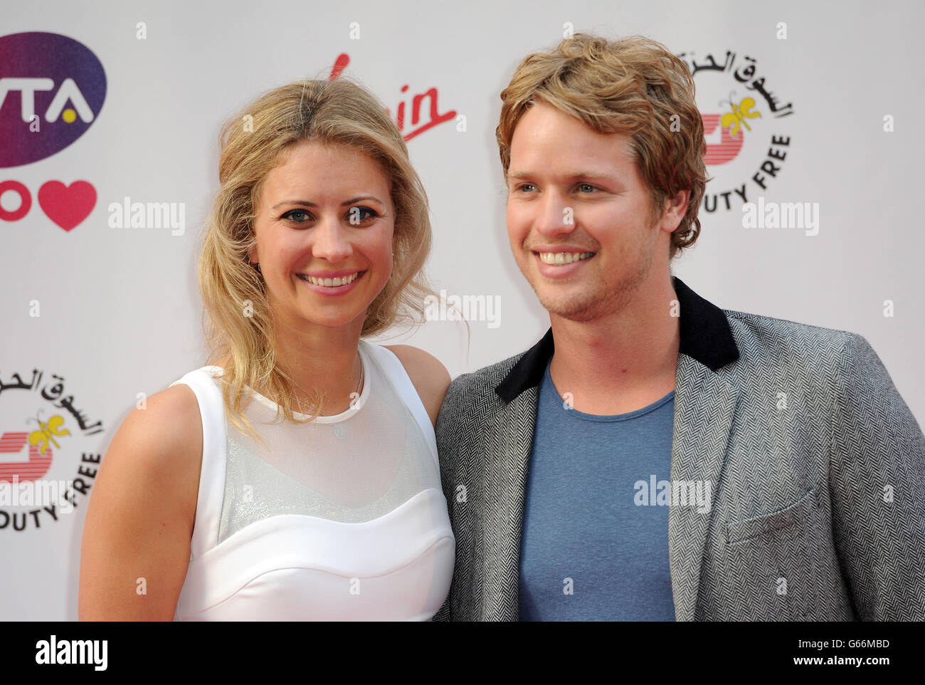 Holly Branson and Sam Branson attend the WTA Pre-Wimbledon Party at The ...