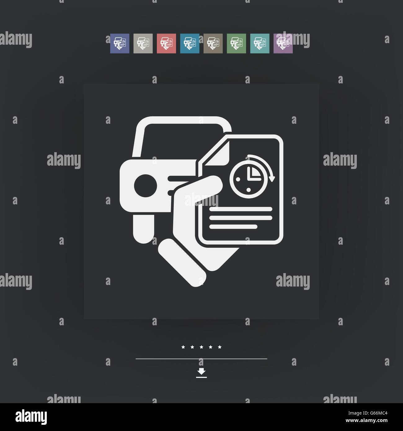 Car vehicle ordering Stock Vector Images - Alamy