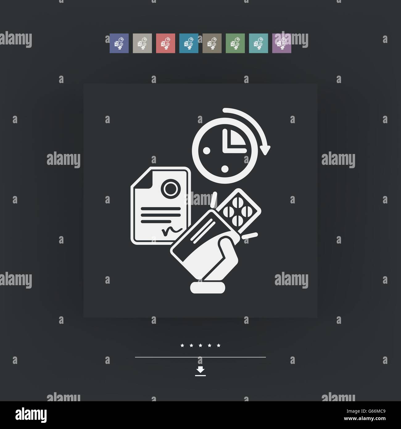 Prescribing prescription Stock Vector Images - Alamy