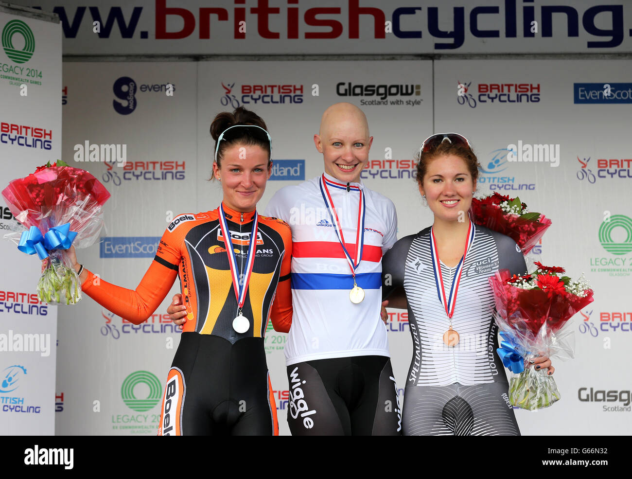 Cycling - National Road Race Championships - Day One - Glasgow Stock ...