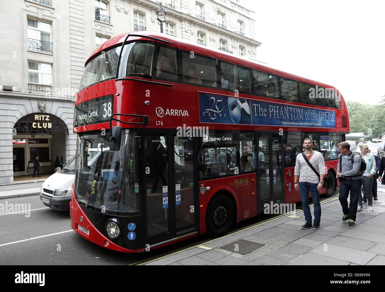 New bus services to start Stock Photo - Alamy
