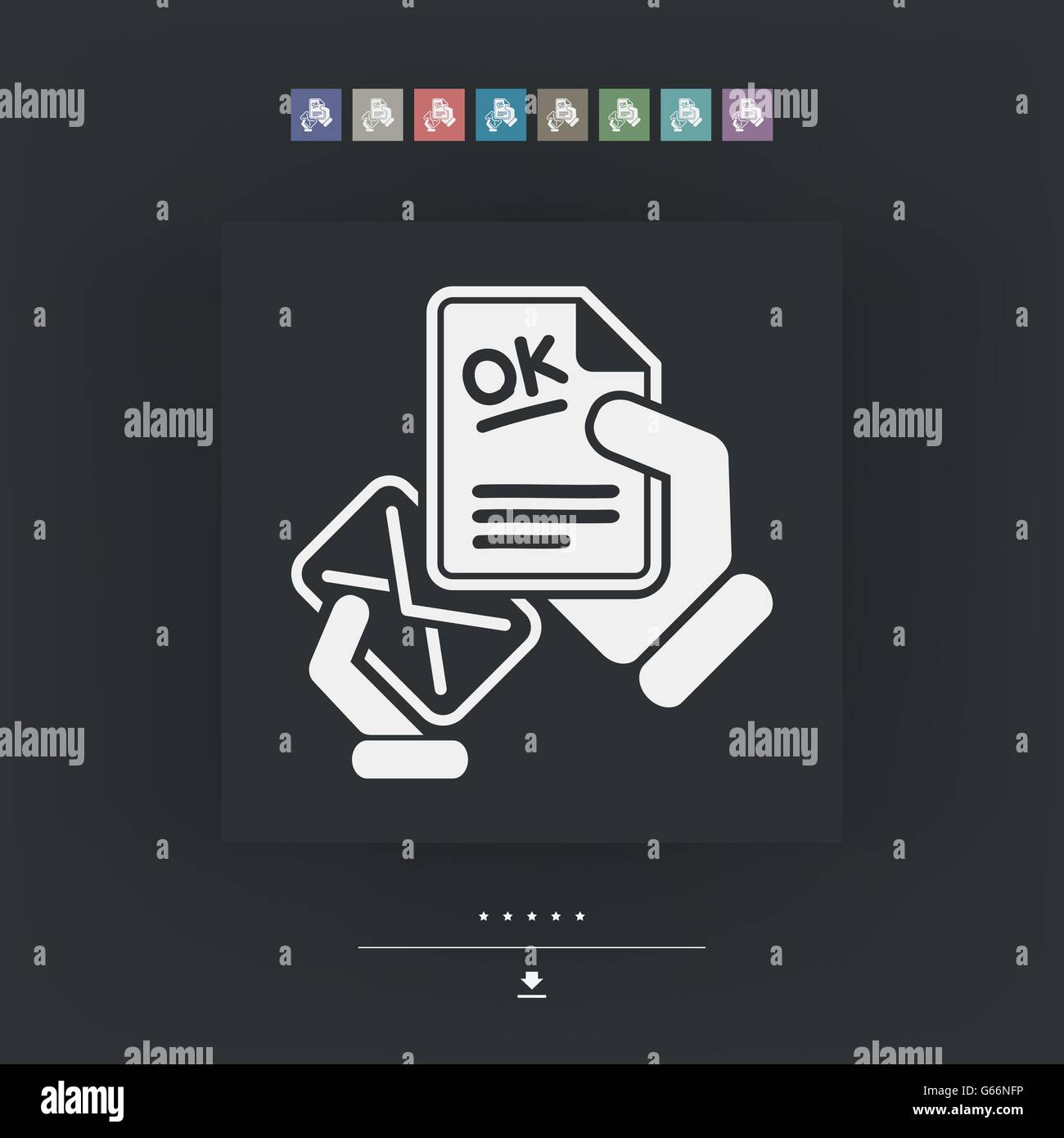 Positive outcome Stock Vector Images - Alamy
