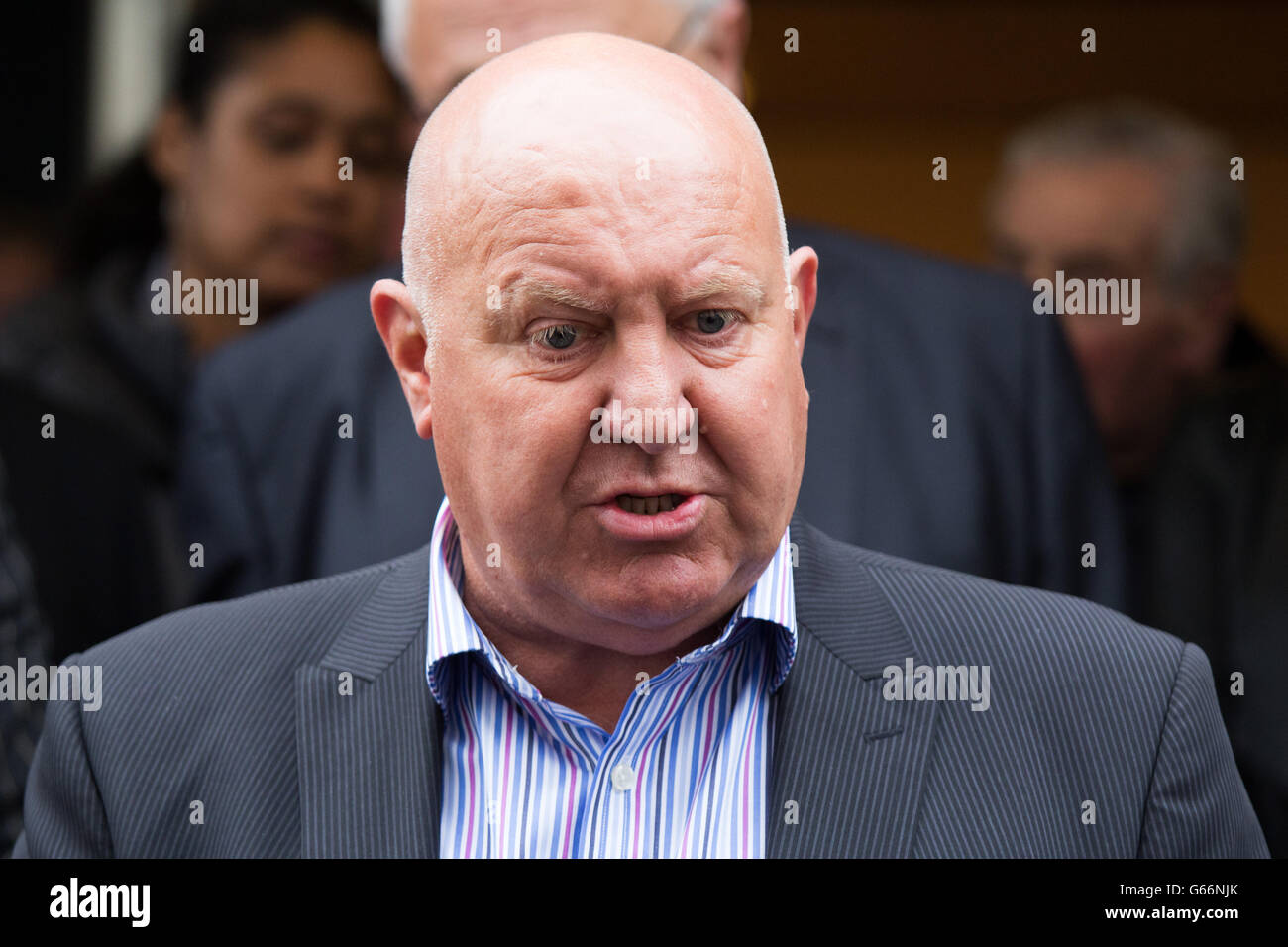 Paul Thrupp, father of Trevor Thrupp who was killed in the Birmingham ...