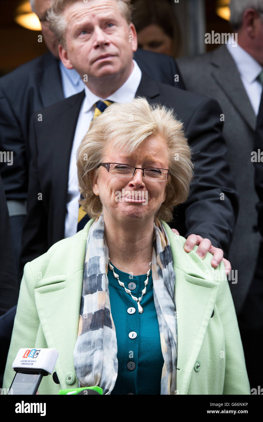 Julie Hambleton at the coroner's decision to reopen inquests into the ...