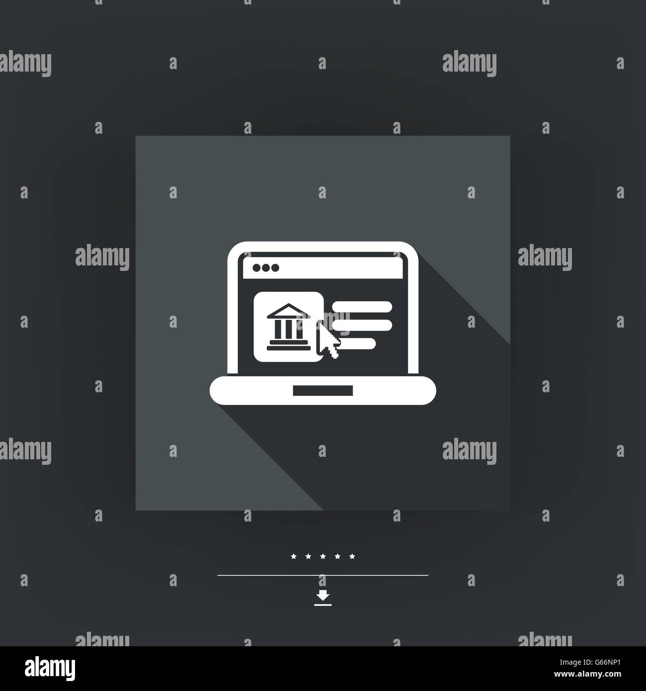 Historical website icon Stock Vector Image & Art - Alamy