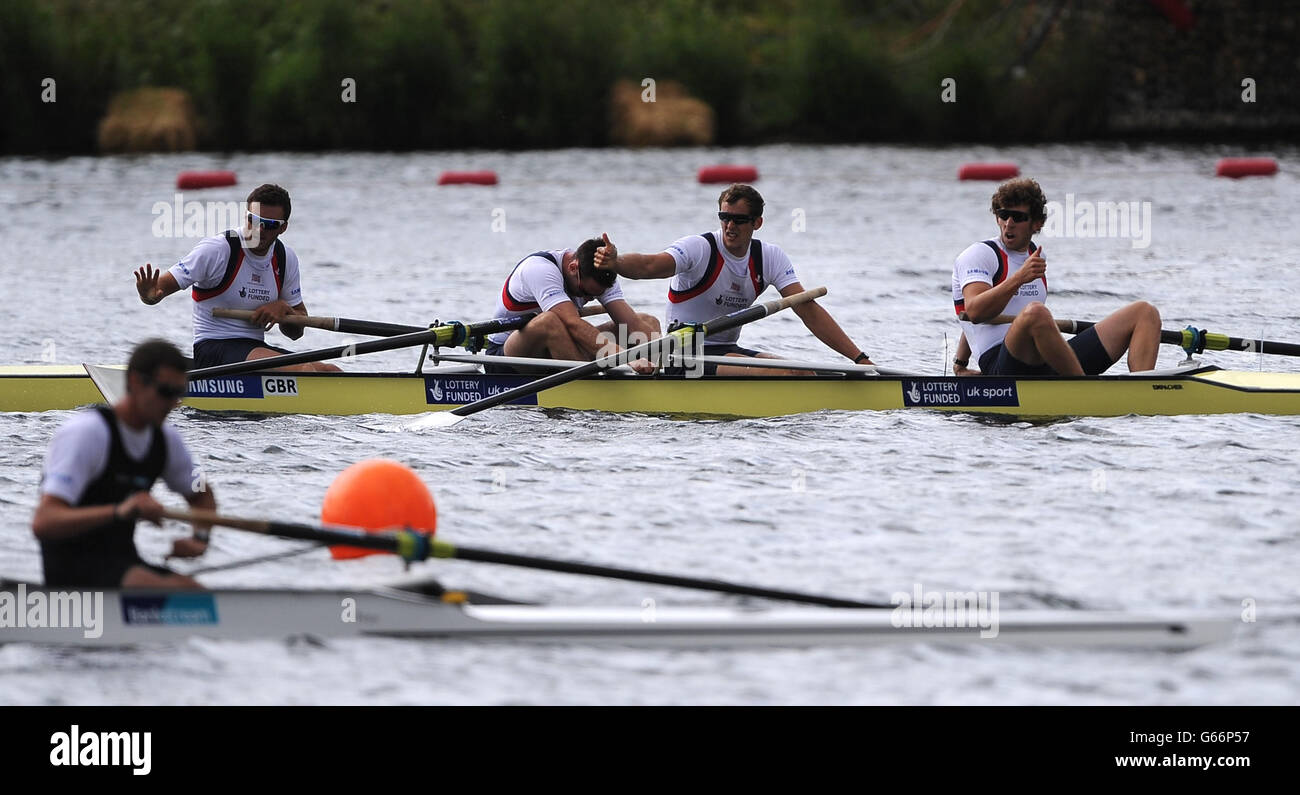 Great britains left right alan sinclair hi-res stock photography and ...