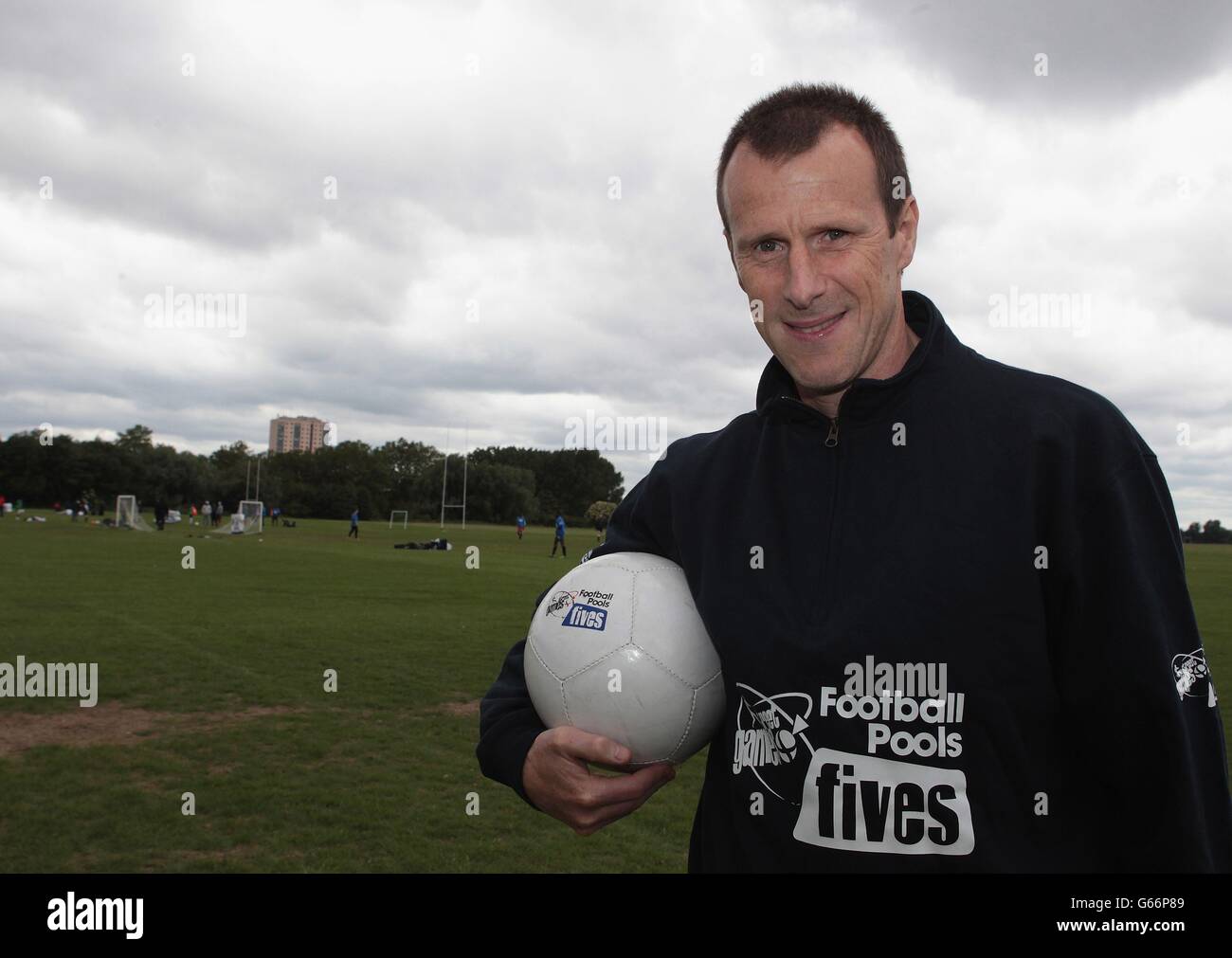 Sport - StreetGames Football Pools Fives - London Stock Photo - Alamy