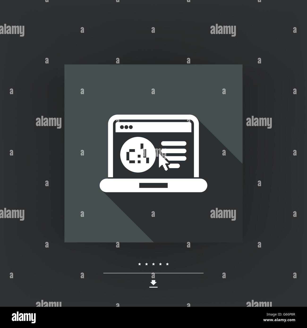 Software language webpage icon Stock Vector Image & Art - Alamy