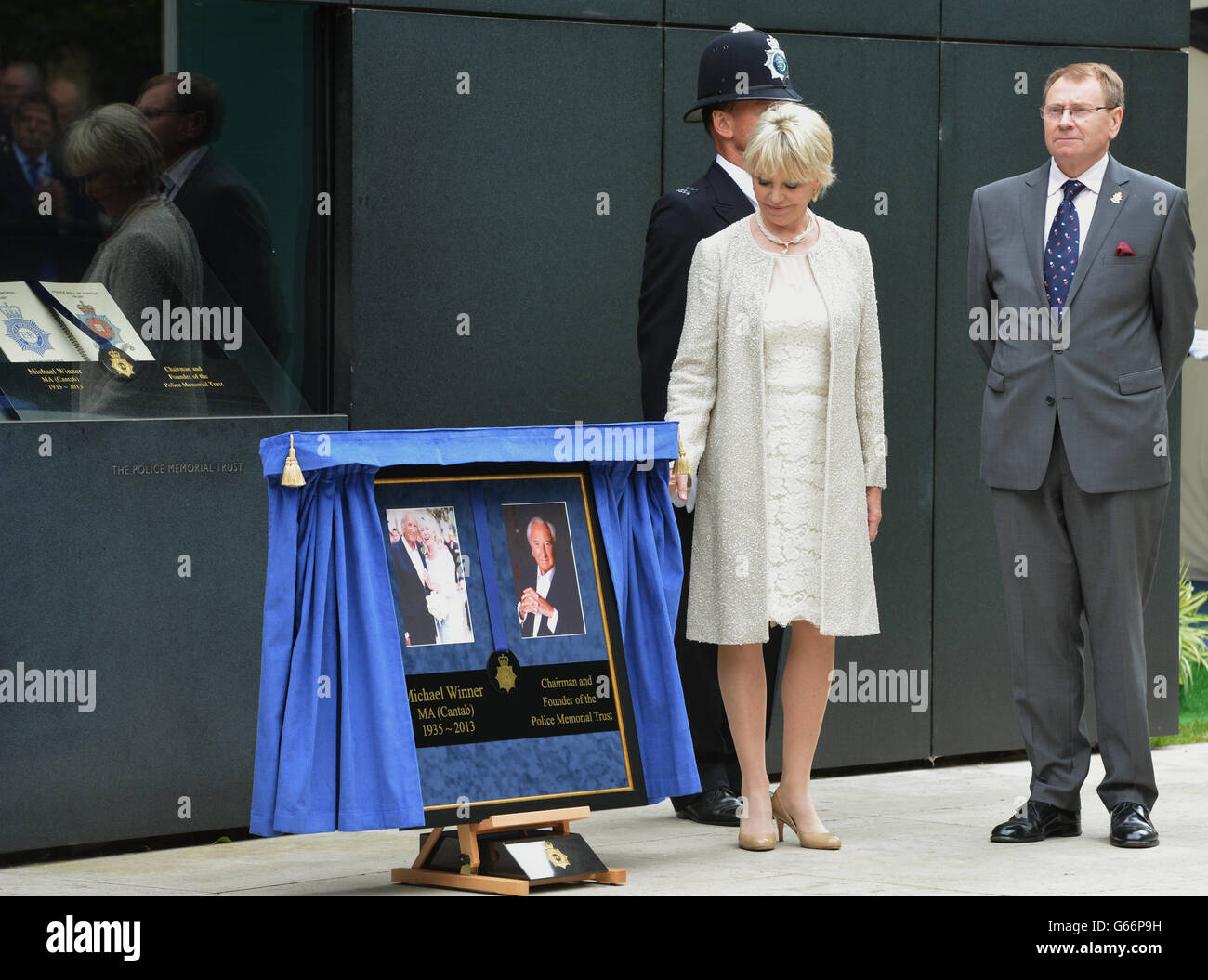 Michael Winner memorial service Stock Photo - Alamy