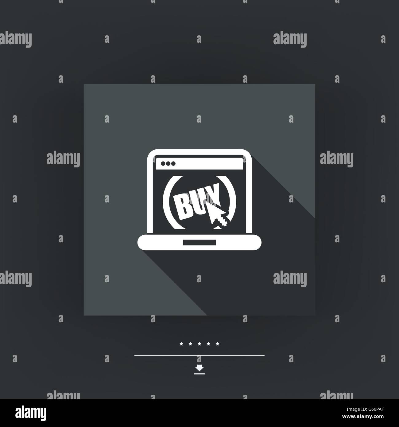 Buy button on website Stock Vector Image & Art - Alamy