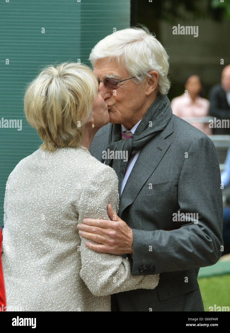 Michael Winner memorial service Stock Photo - Alamy