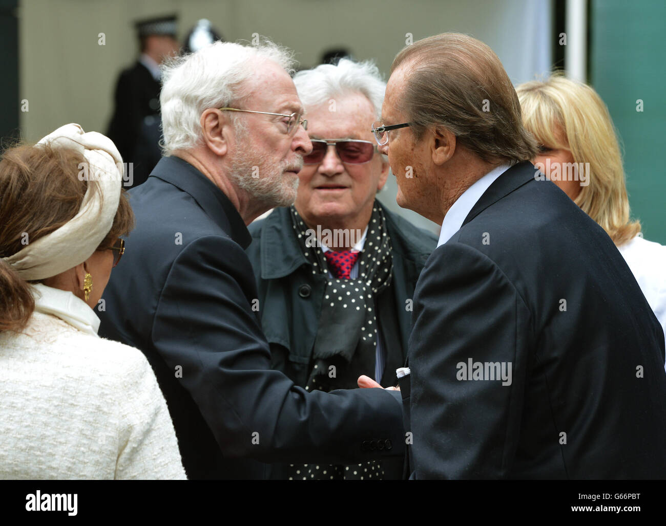 Michael Winner memorial service Stock Photo - Alamy