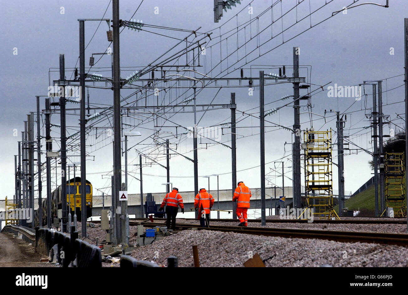 The channel tunnel complex at cheriton when complete in 2007 hi-res ...