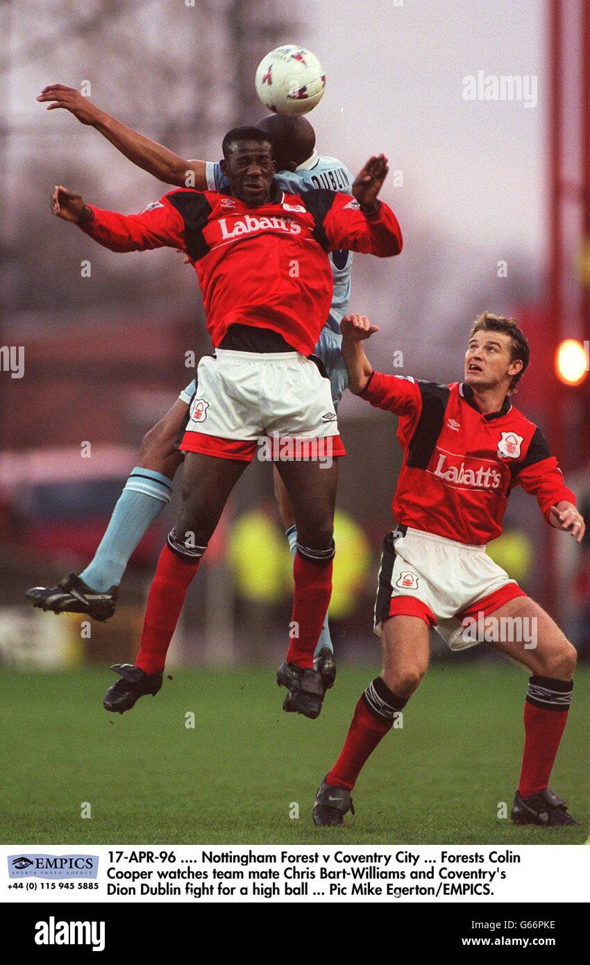 Carling Premier League - Soccer - Nottingham Forest v Coventry City ...