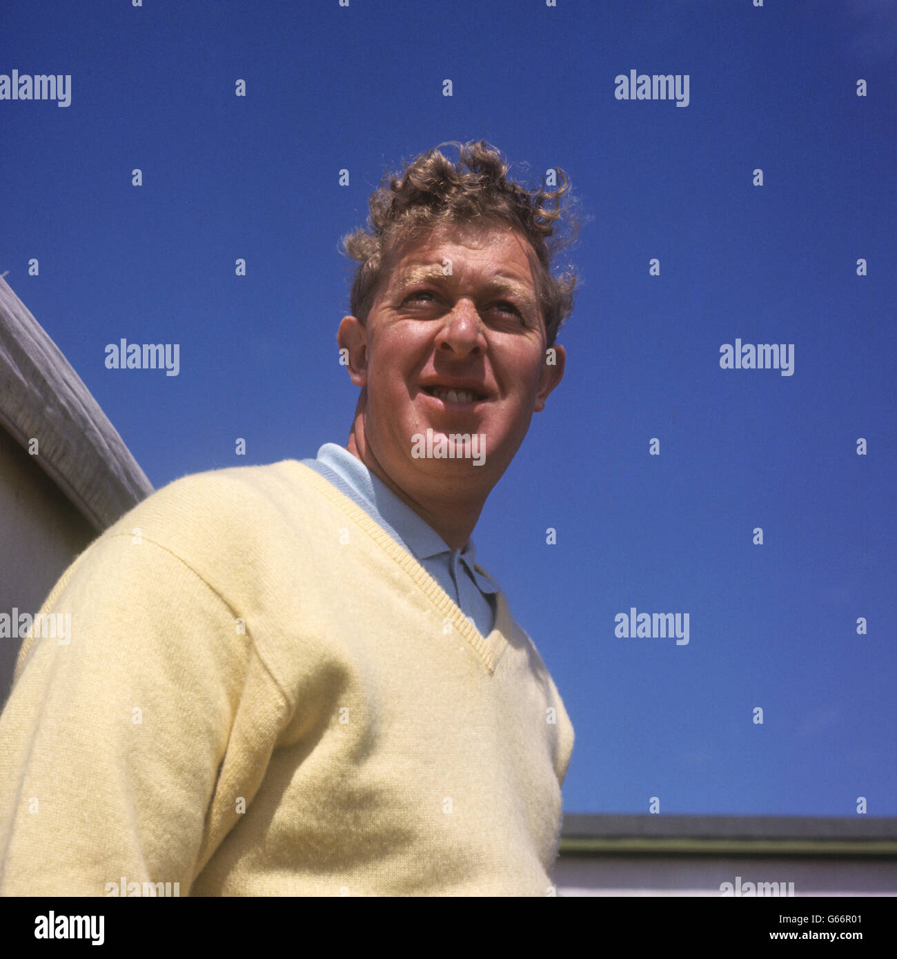 Golf, Bernard Hunt. English golfer Bernard Hunt Stock Photo - Alamy