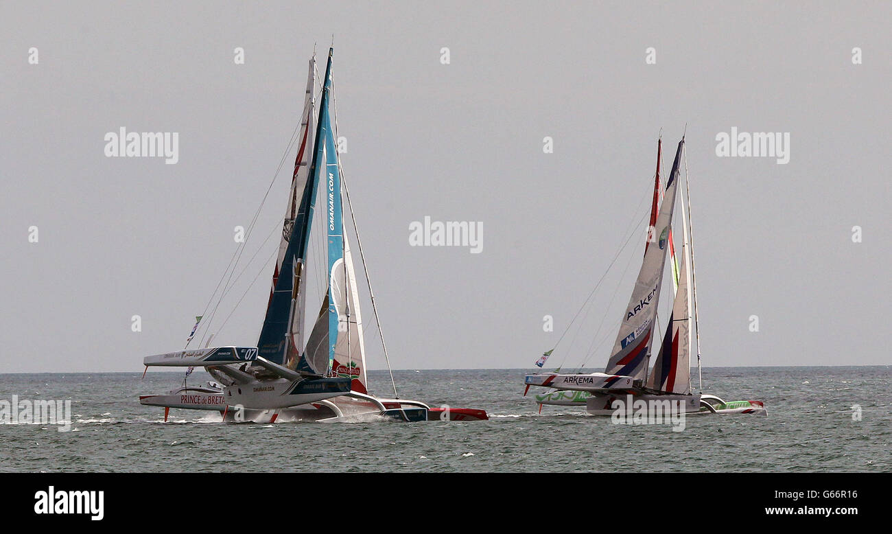 Sailing - Route des Princes European Tour Stock Photo - Alamy