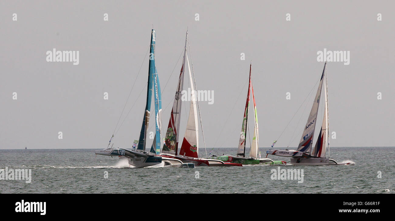 Sailing - Route des Princes European Tour Stock Photo - Alamy
