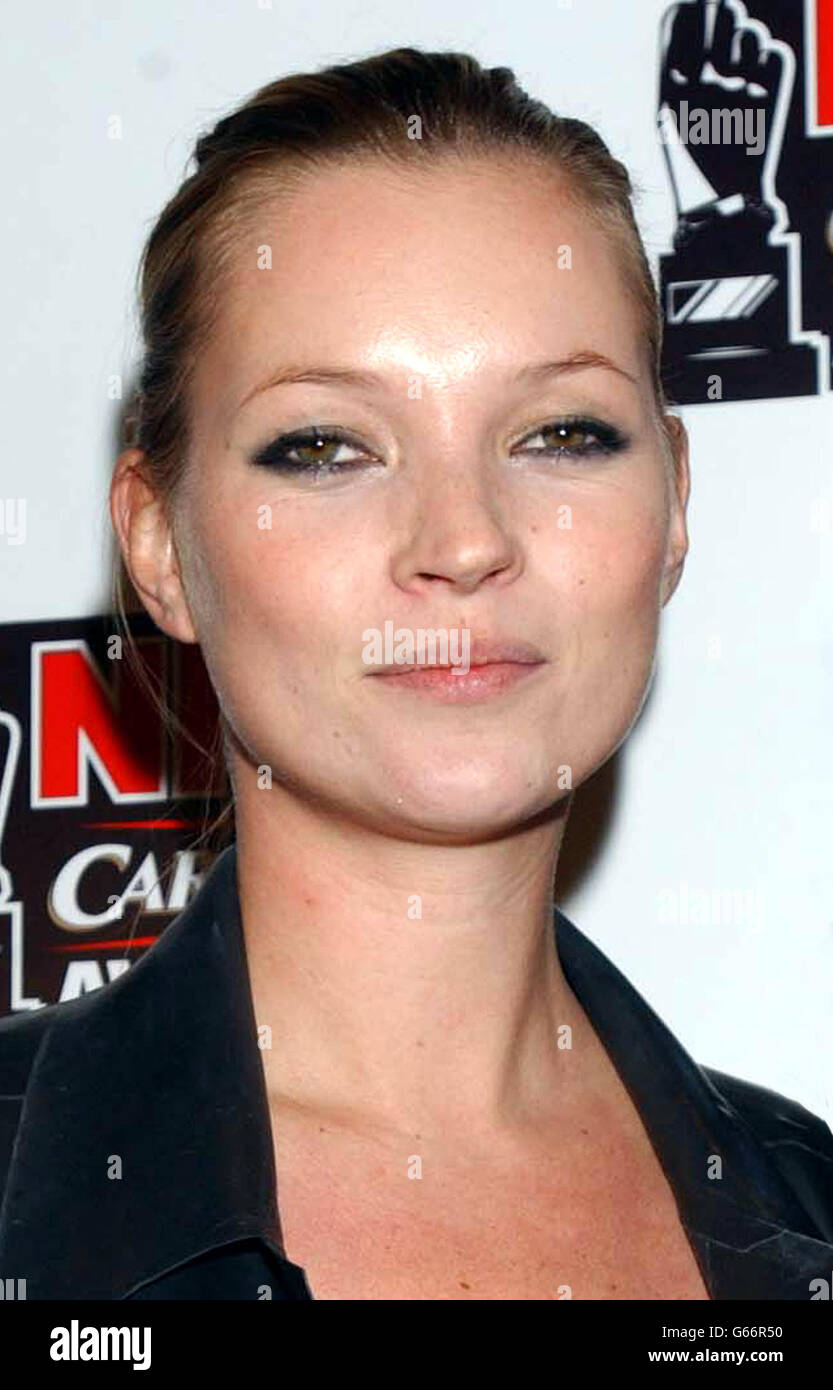 Kate Moss NME Carling Awards Stock Photo - Alamy