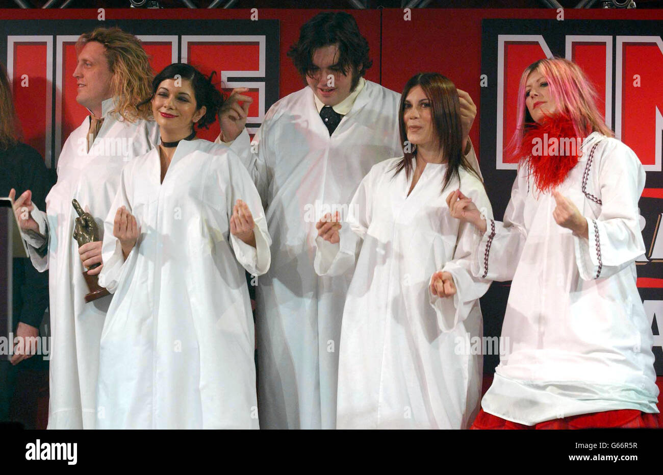 Polyphonic Spree NME Awards Stock Photo - Alamy