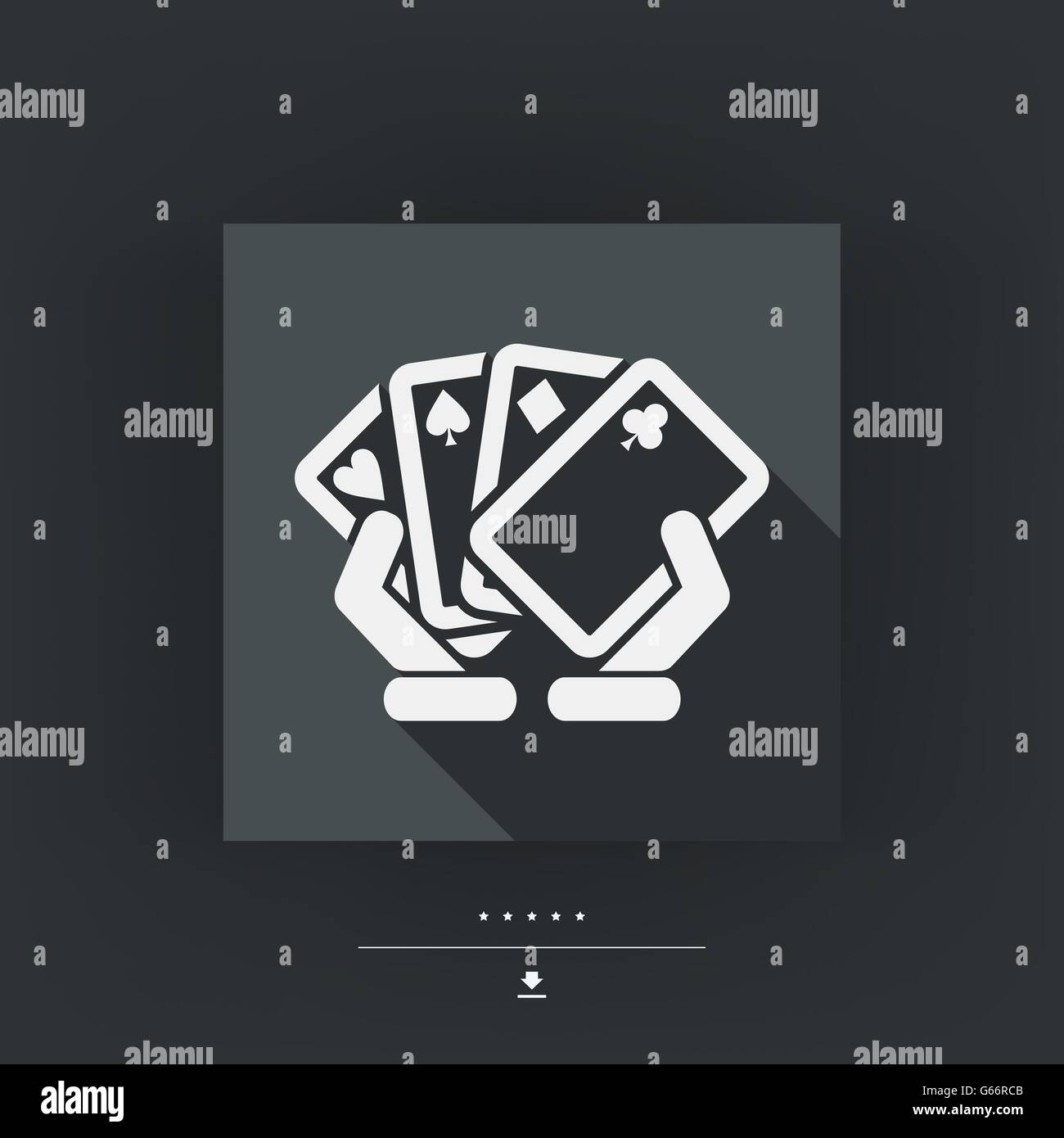House of playing cards Stock Vector Images - Alamy