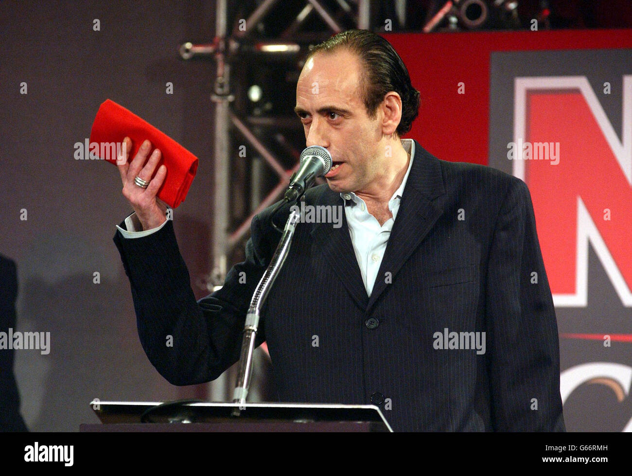Mick Jones from the Clash picking up there Godlike Genius awards during ...